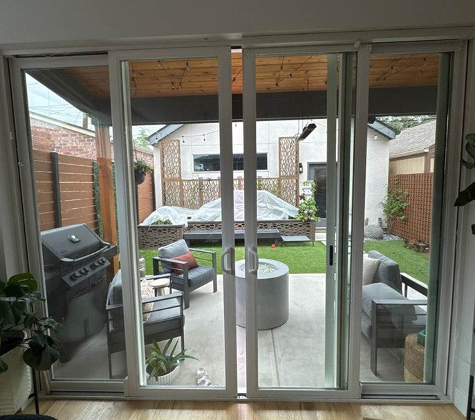 SmartSlydr on 4-Panel Sliding Doors: Can You Automate Both Moving Pane